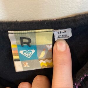 Roxy | Tops | Roxy Y2k Tank Top Black 9s Small Ruffle Vintage | Poshmark